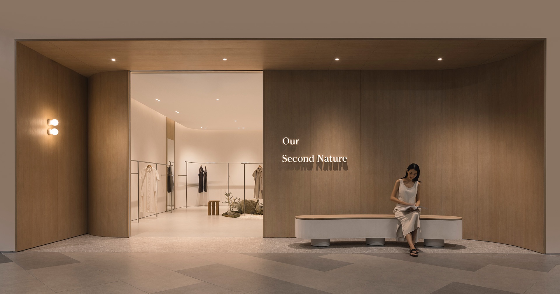 Our Second Nature | Retail design in prime shopping district of ...