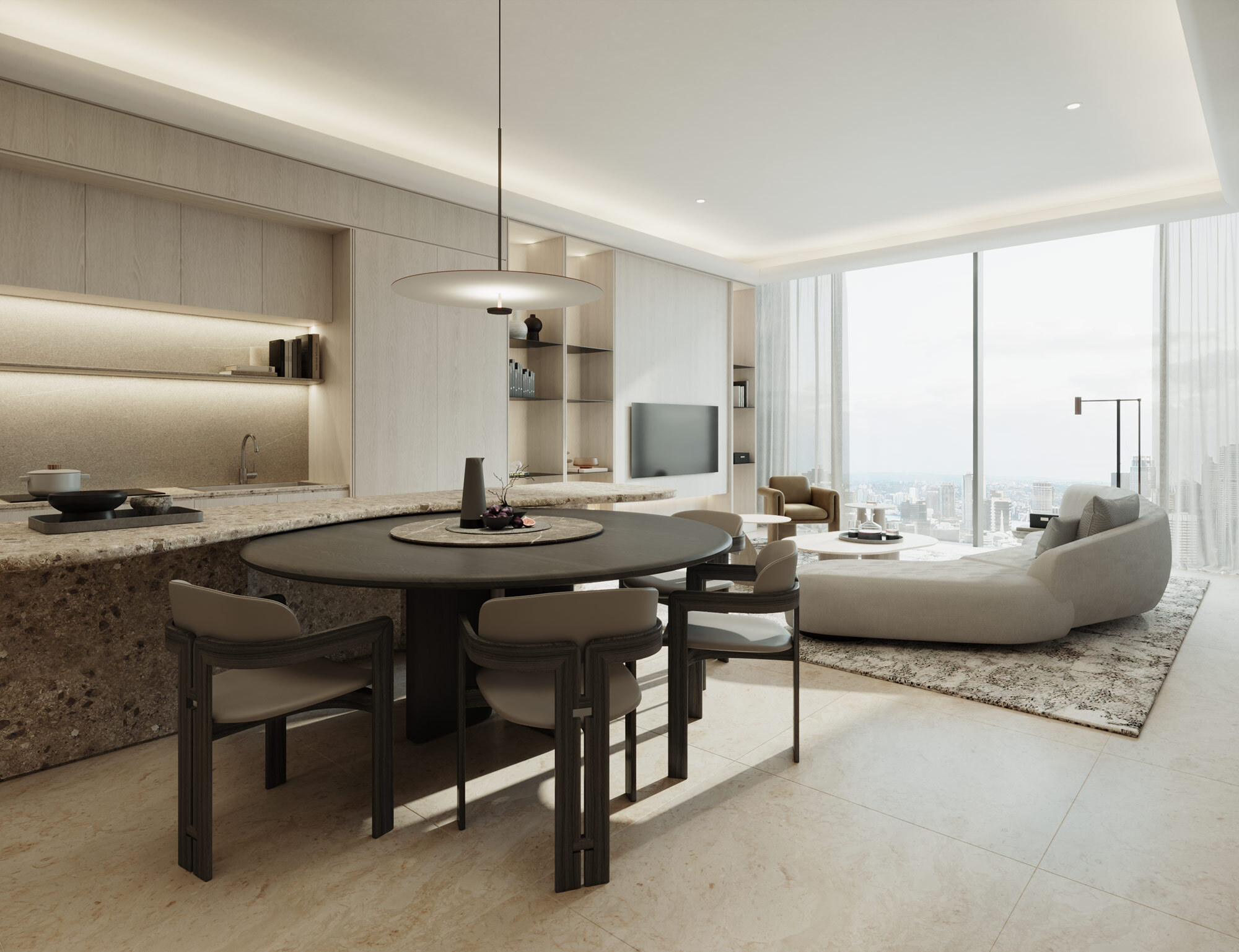 GreenLand Financial Center Hotel Suite Unit | Luxury Mixed Development ...